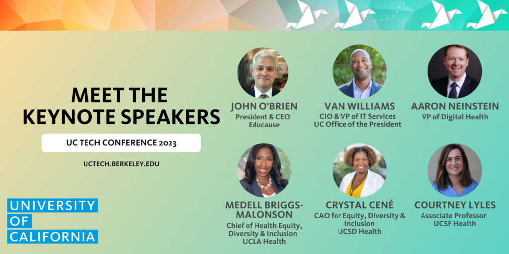 Meet UC Tech keynote & session speakers and build your schedule | UC Tech News