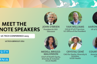 Meet UC Tech keynote & session speakers and build your schedule | UC Tech News