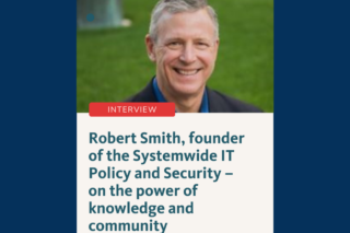 Robert Smith, founder of the Systemwide IT Policy and Security group ...