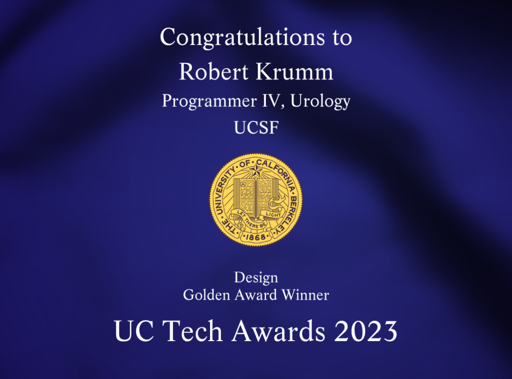 UC Tech Awards Design golden award goes to Robert Krumm: Learn about ...