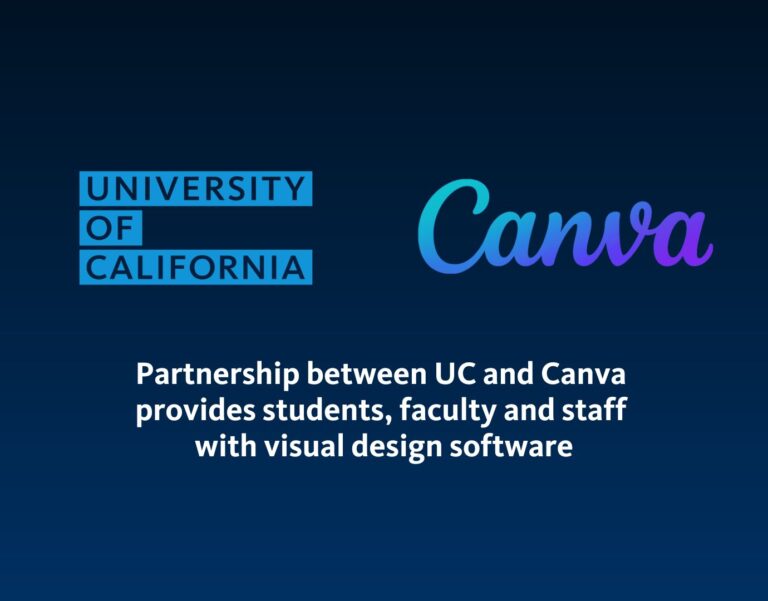 University of California partners with Canva to provide universal ...