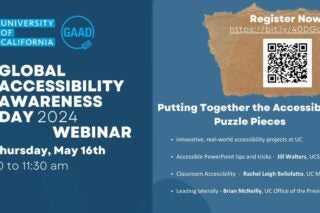 EVENT: UC Celebrates Global Accessibility Awareness Day (GAAD ...