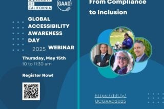 EVENT: UC Global Accessibility Awareness Day GAAD 2025 – From ...